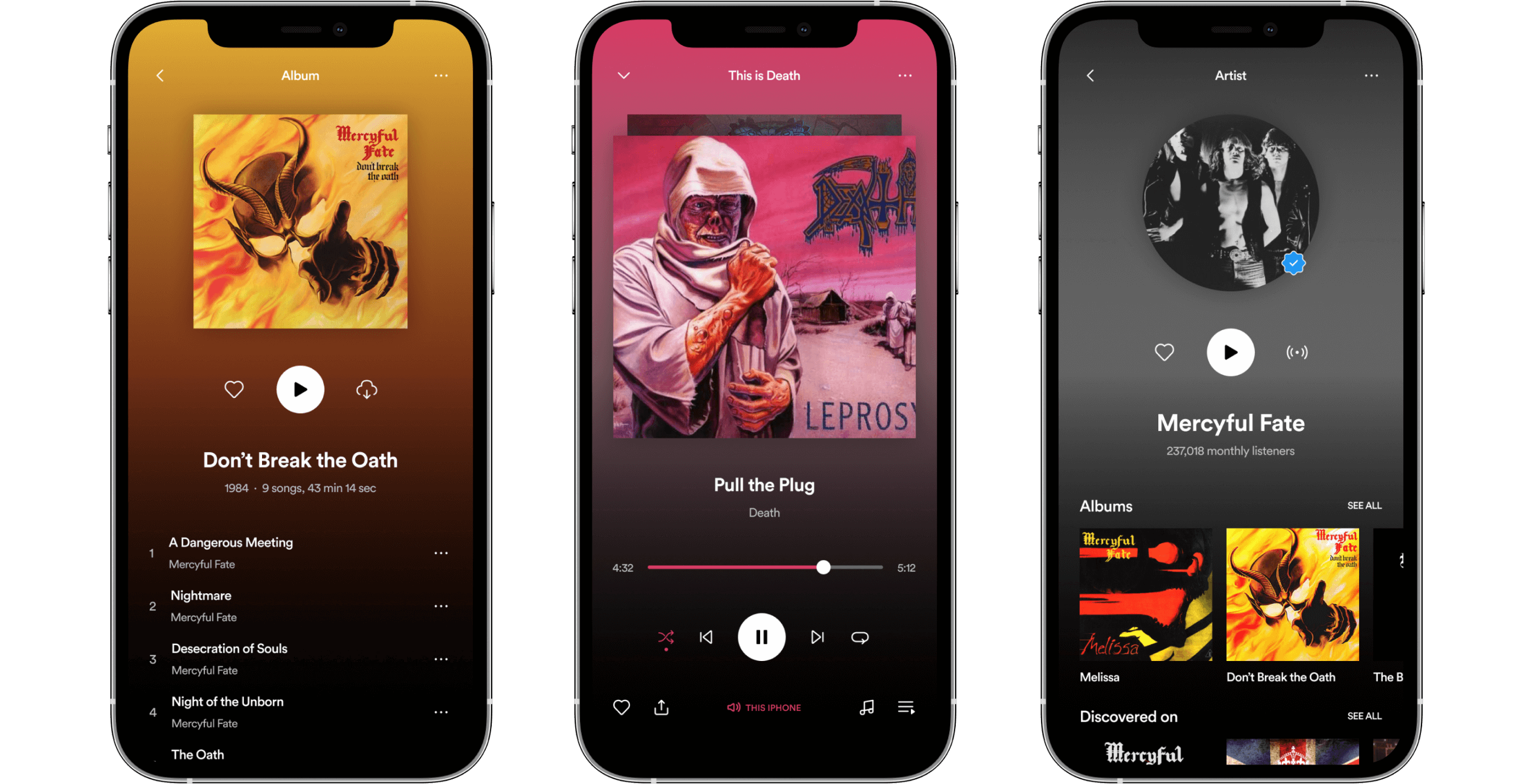 Eduardo Gómez - Music mobile app concept